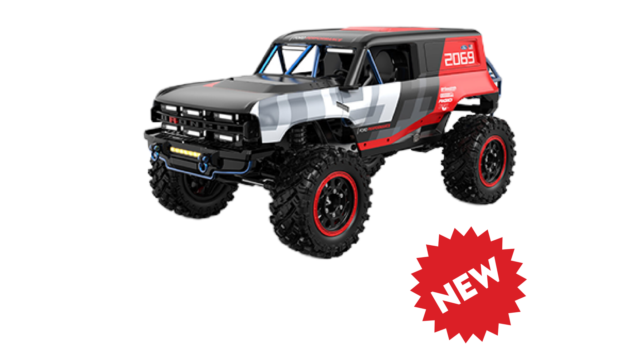 MJX 1/12 Ford Bronco R 4WD Brushless RC Crawler - 2S Ready to Run