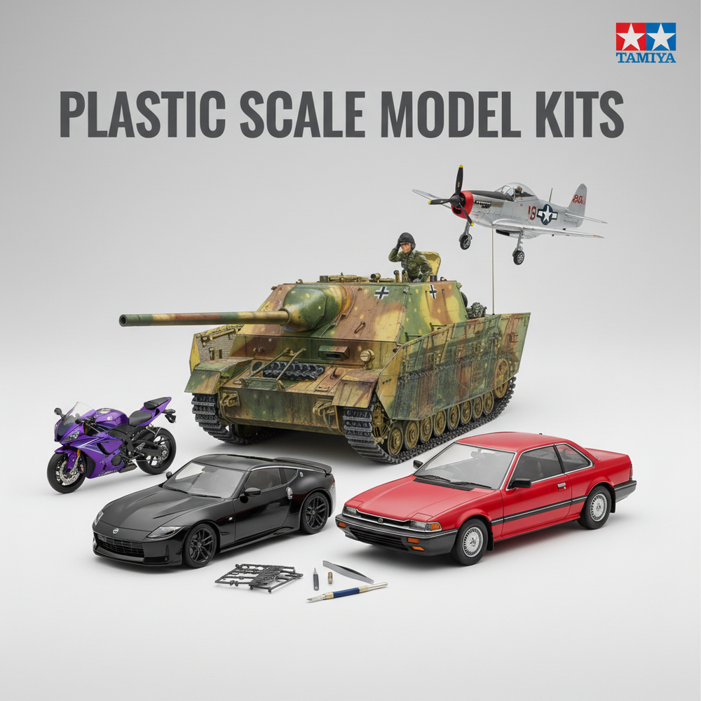 Scale Models & Plastic Model Kits - Tamiya, Revell, Italeri