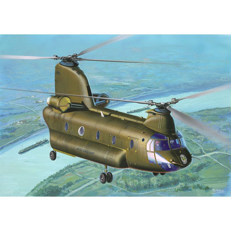 Revell Model Set Ch-47D Chinook - 1/144