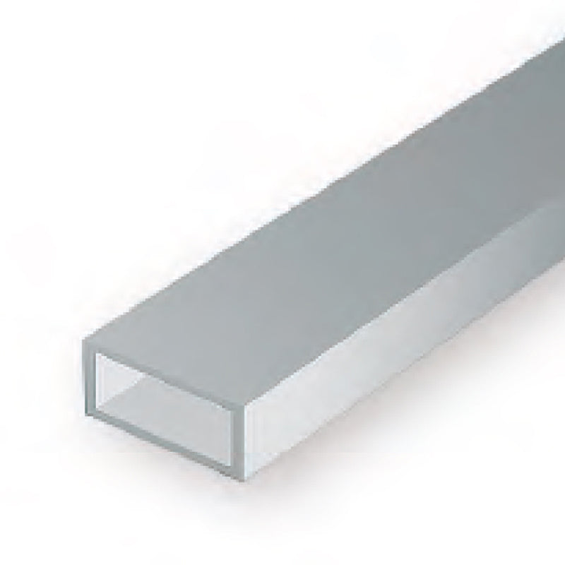 EVERGREEN 257 35CM PLASTIC RECTANGULAR TUBING .125 (PACK OF 3)
