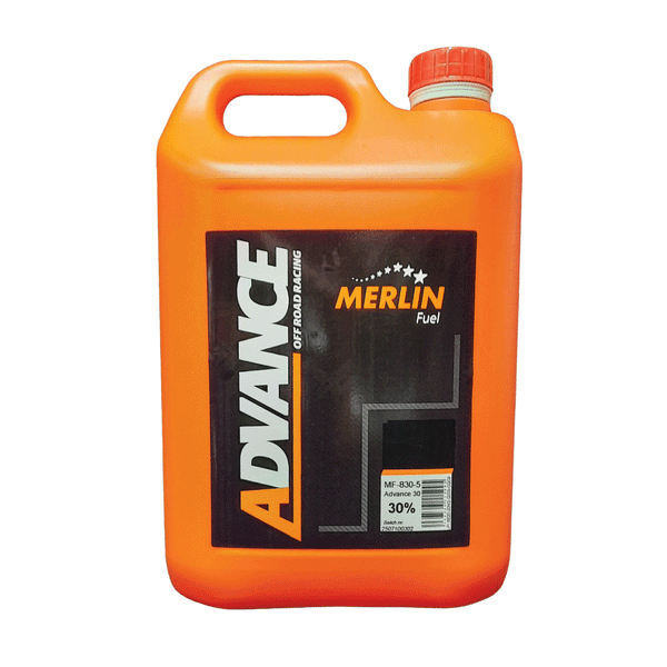 Merlin Advance 30% Nitro Fuel 5L - RC Glow Engine Fuel