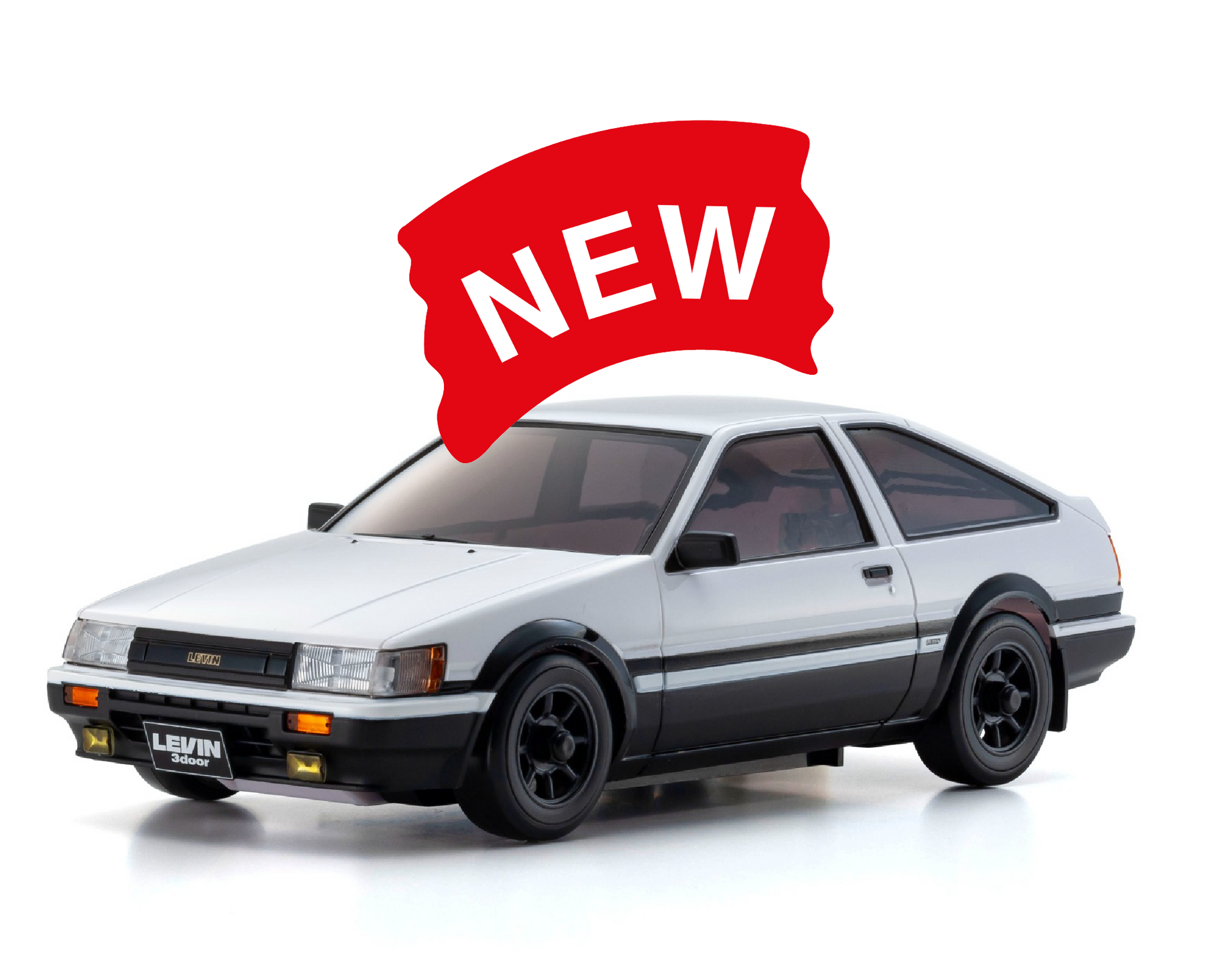 Kyosho 1/10 Fazer D2 Toyota Sprinter Trueno AE86 White 2WD Electric Re