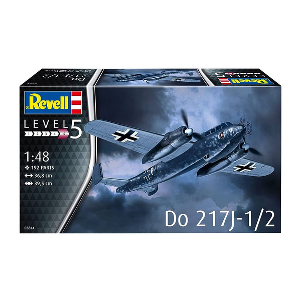 Revell 03814 1/48 Scale Dornier Do217 J1/J2 German WW2 Nigh Fighter Mo