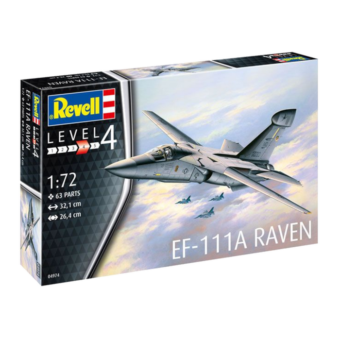 Revell 04974 1/72 Scale General dynamics EF-111A Raven | Techtonic Hobbies