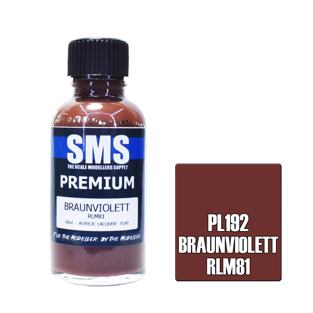 SMS Airbrush Paint - Premium RLM 81 Braunviolett (Late War) 30Ml