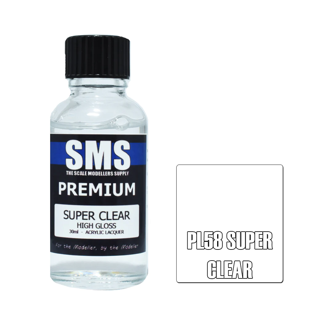 SMS Airbrush Paints - Premium Super Clear Gloss PL58 30Ml