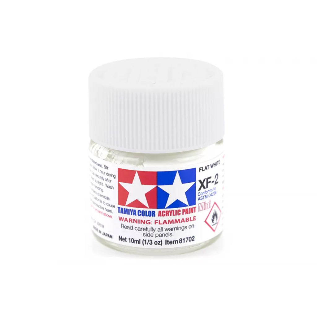 Tamiya Acrylic Mini XF-2 Flat White - Matte
