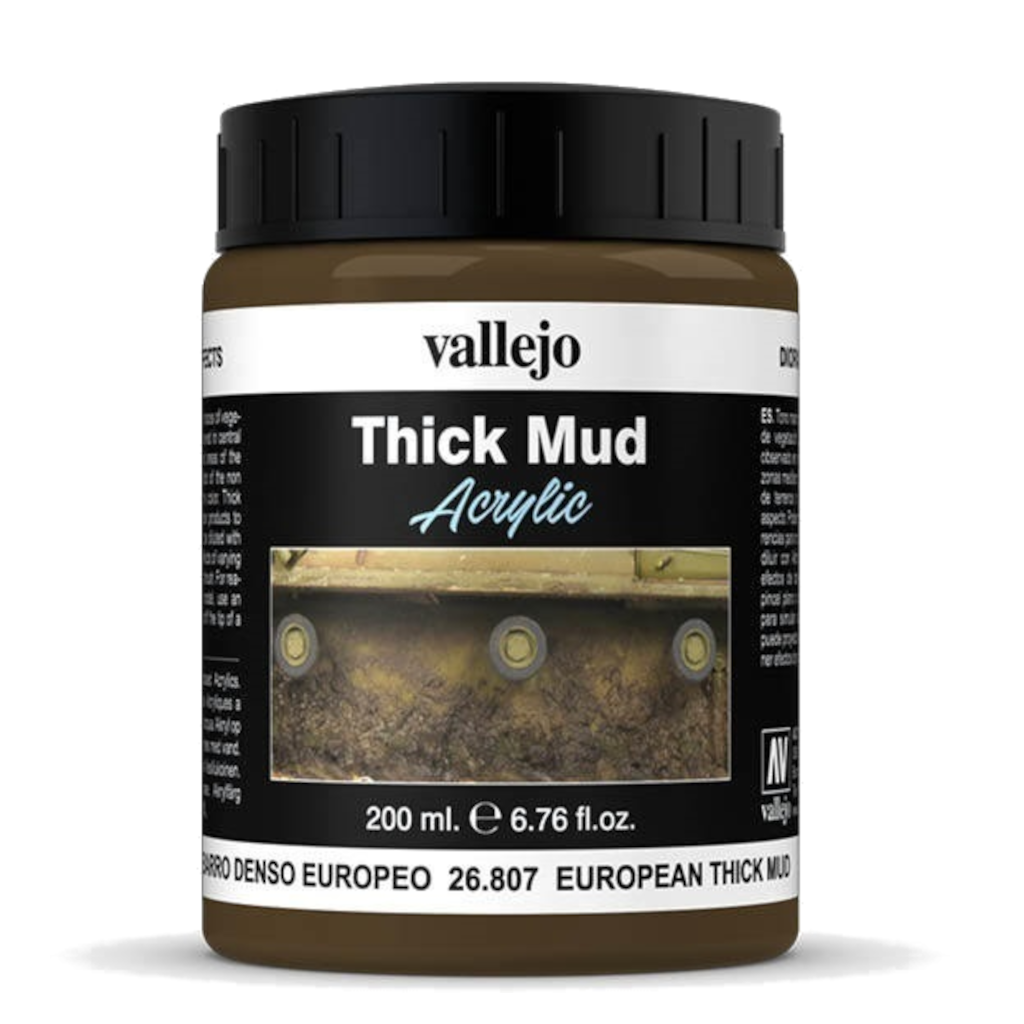 Vallejo 26807 Thick Mud European Mud 200ml