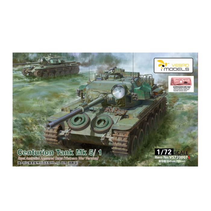 Vespid 1/72 Scale Centurion Tank Mk 5/1 (With Australian Markings)