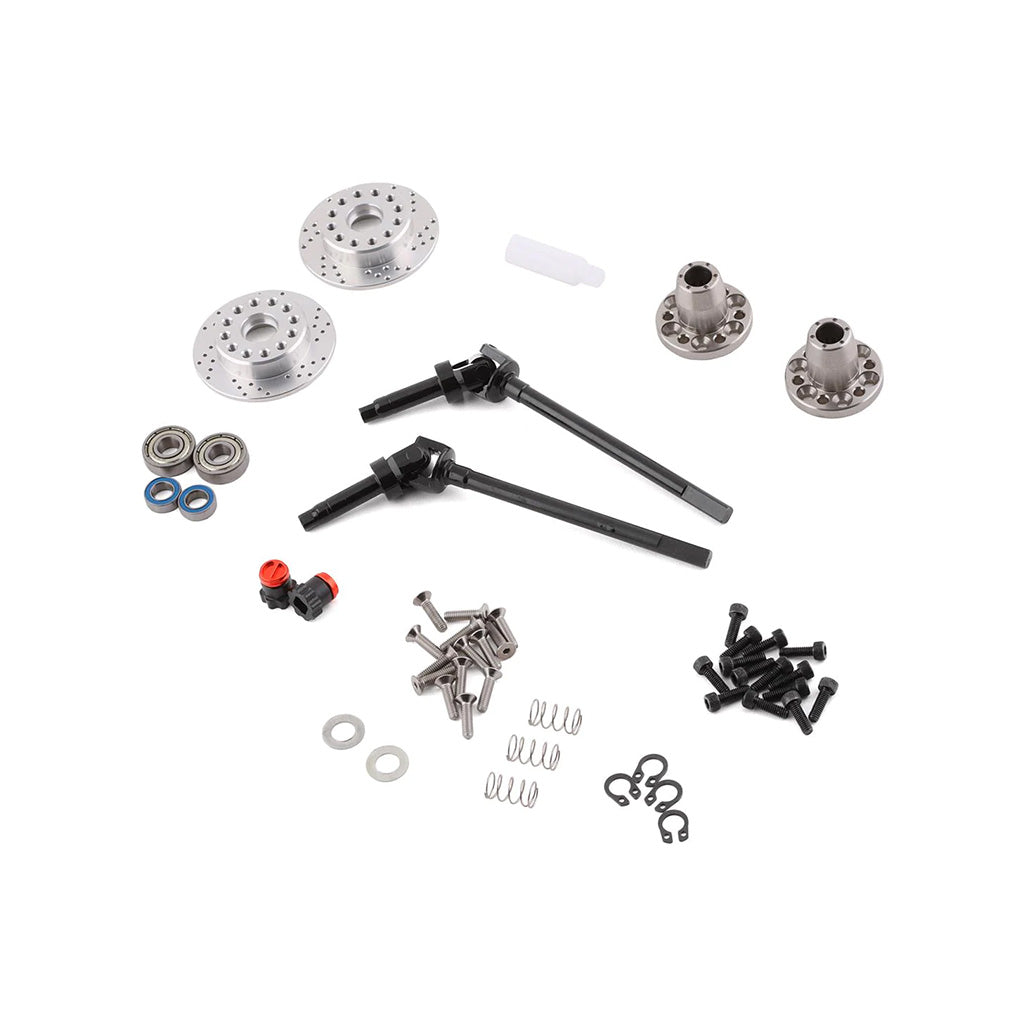 SSD RC Scx10 Ii/Enduro Manual Locking Hub Kit SSD00500