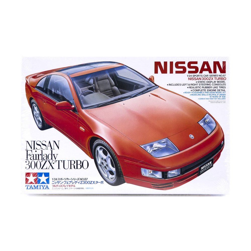 Tamiya 24087 1/24 Scale Nissan 300Zx Turbo Model Kit